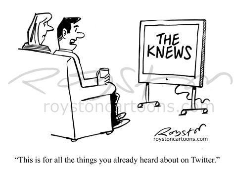 Royston Cartoons: Ten cartoons about Twitter