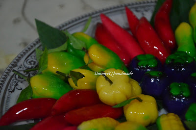 Ummy Faqihah's Handmade: KUIH BUAH-BUAHAN KACANG (THAI DESSERT)
