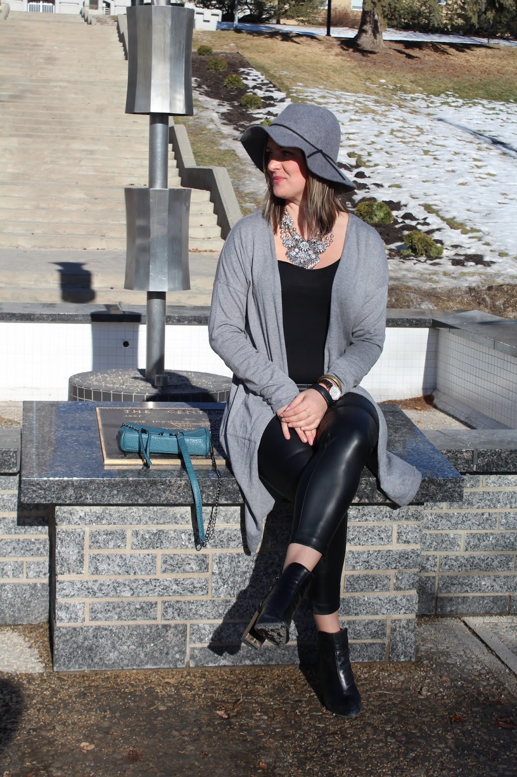 Letters to LA LA Land: OOTD - Leather Pants