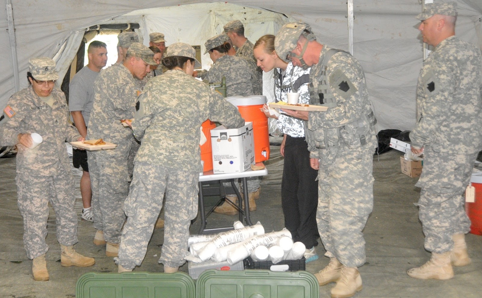 Veteran AF: In Back of an LMTV (Army Truck)