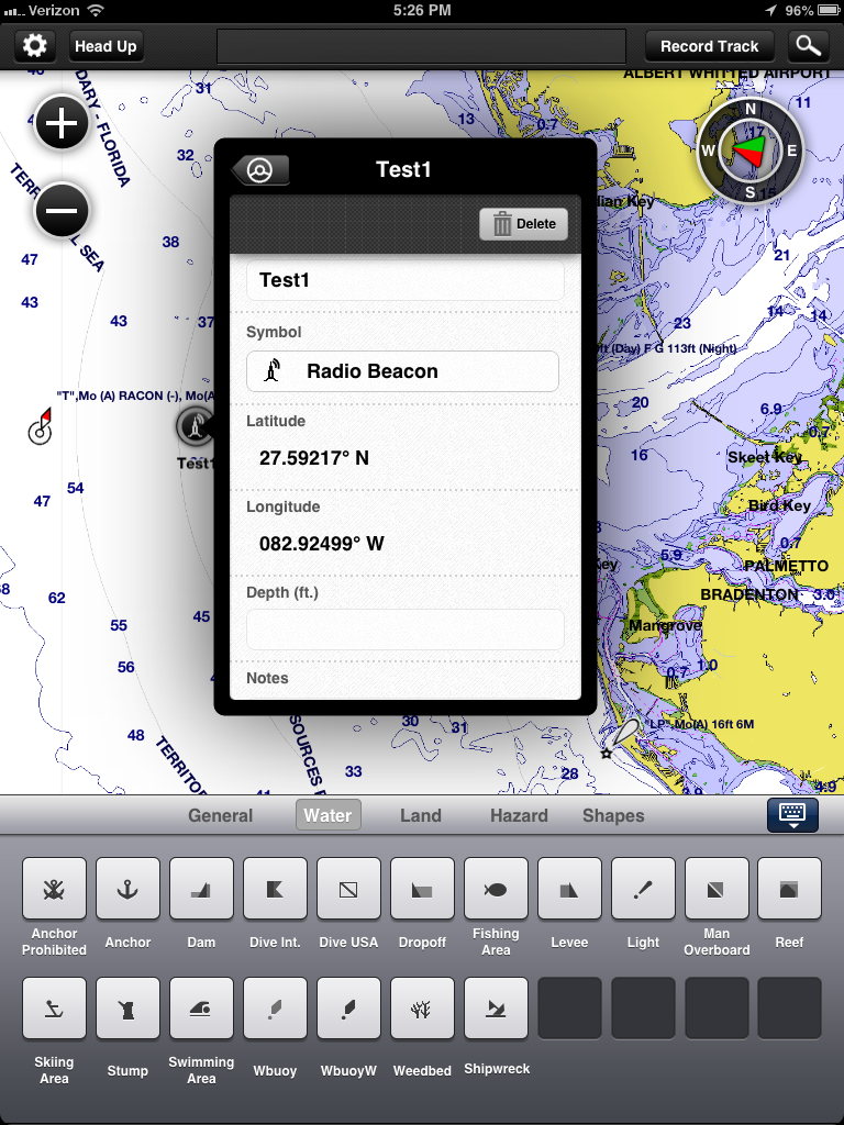 i-Marine Apps: Garmin BlueChart Mobile Trip Planning App