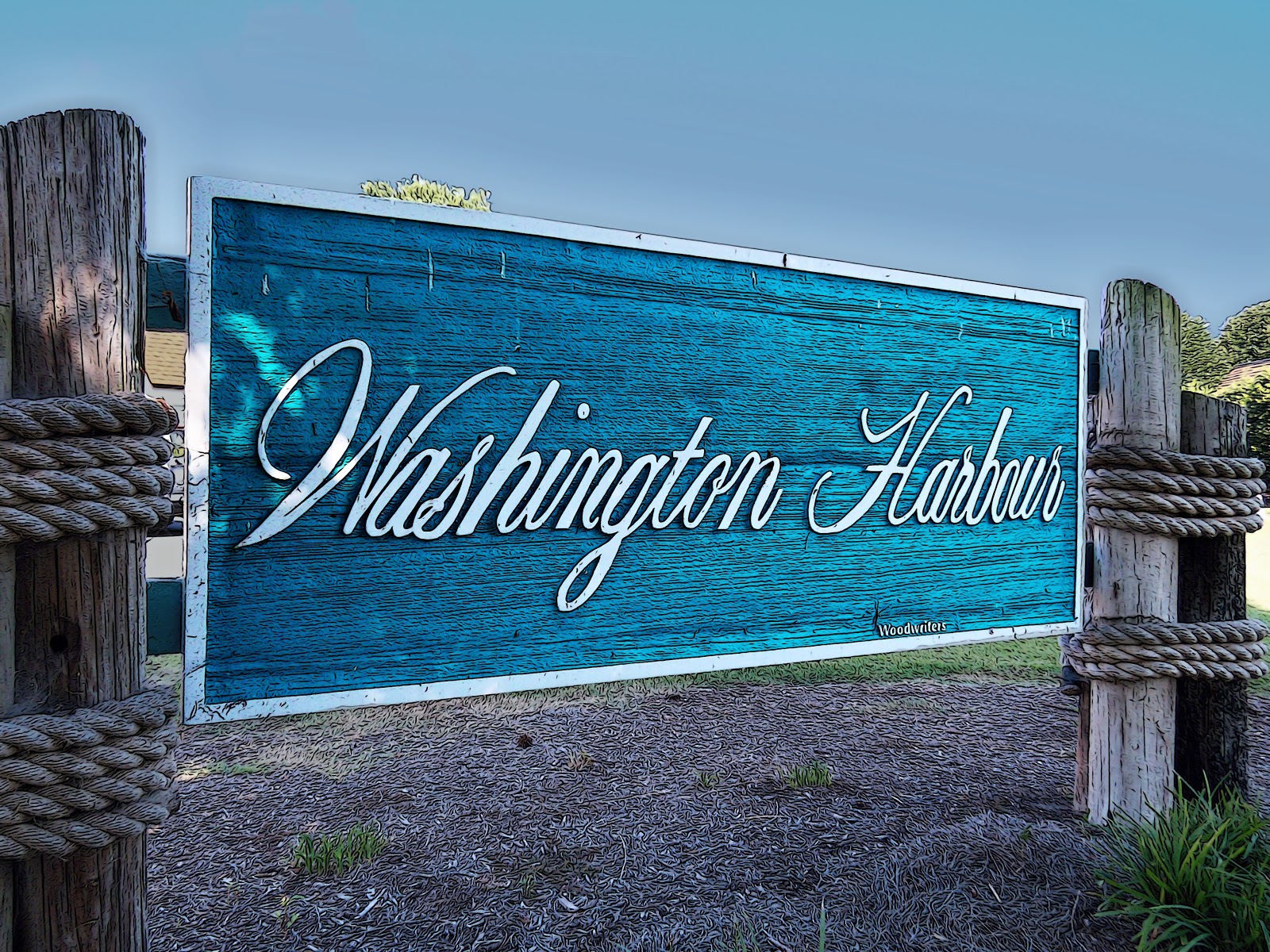 "A Sideways Look II" Washington Harbour