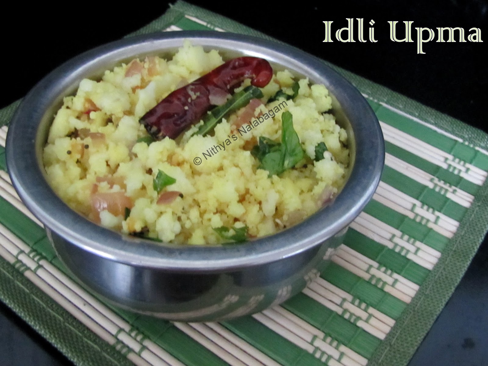 Idli Upma |Nithya's Nalabagam