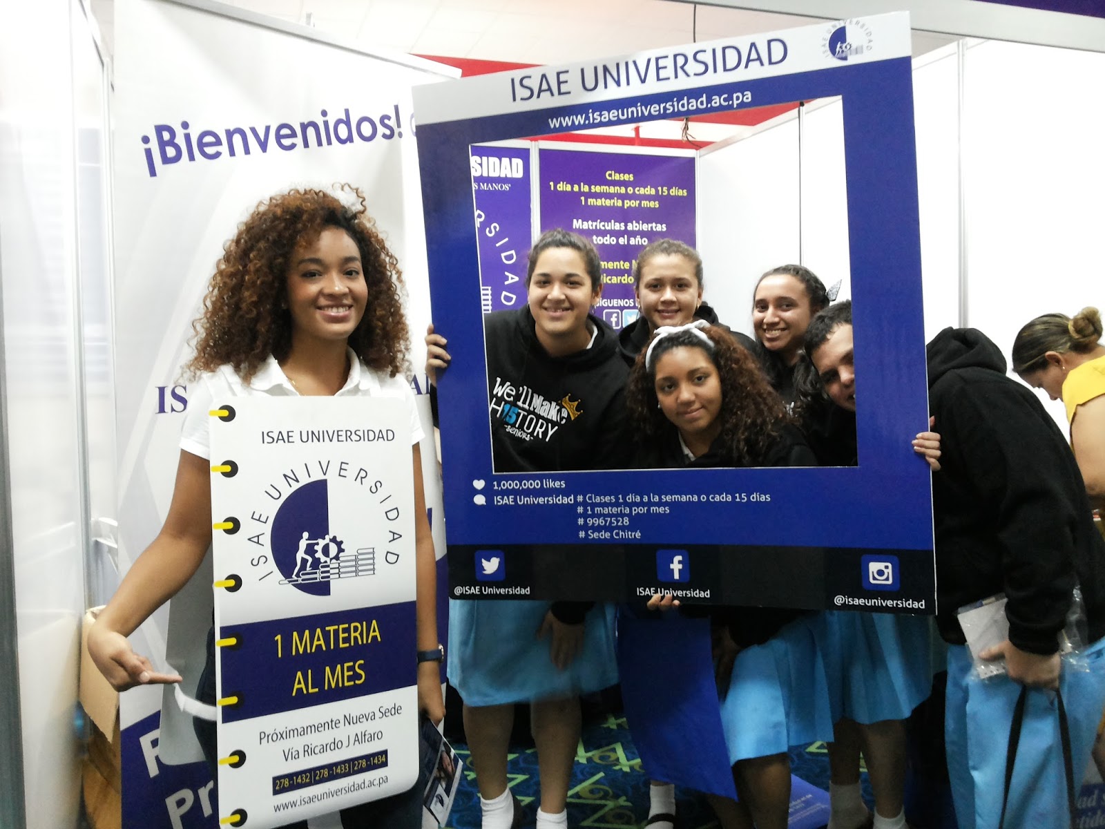 NOTICIAS: ISAE UNIVERSIDAD PRESENTE EN FERIA EDUCATE 2015