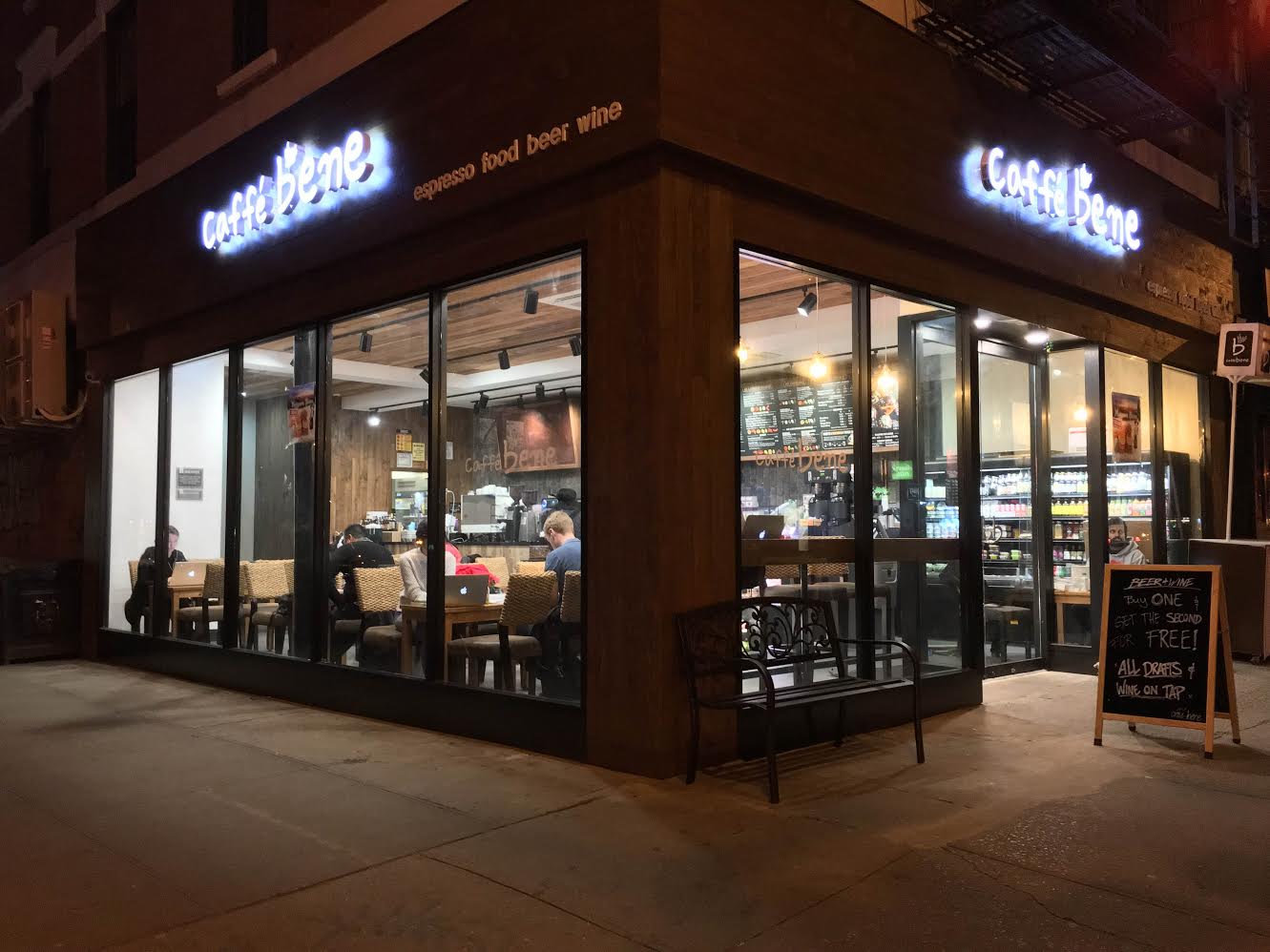 EV Grieve: [Updated] Caffe Bene opens today on St. Mark's Place