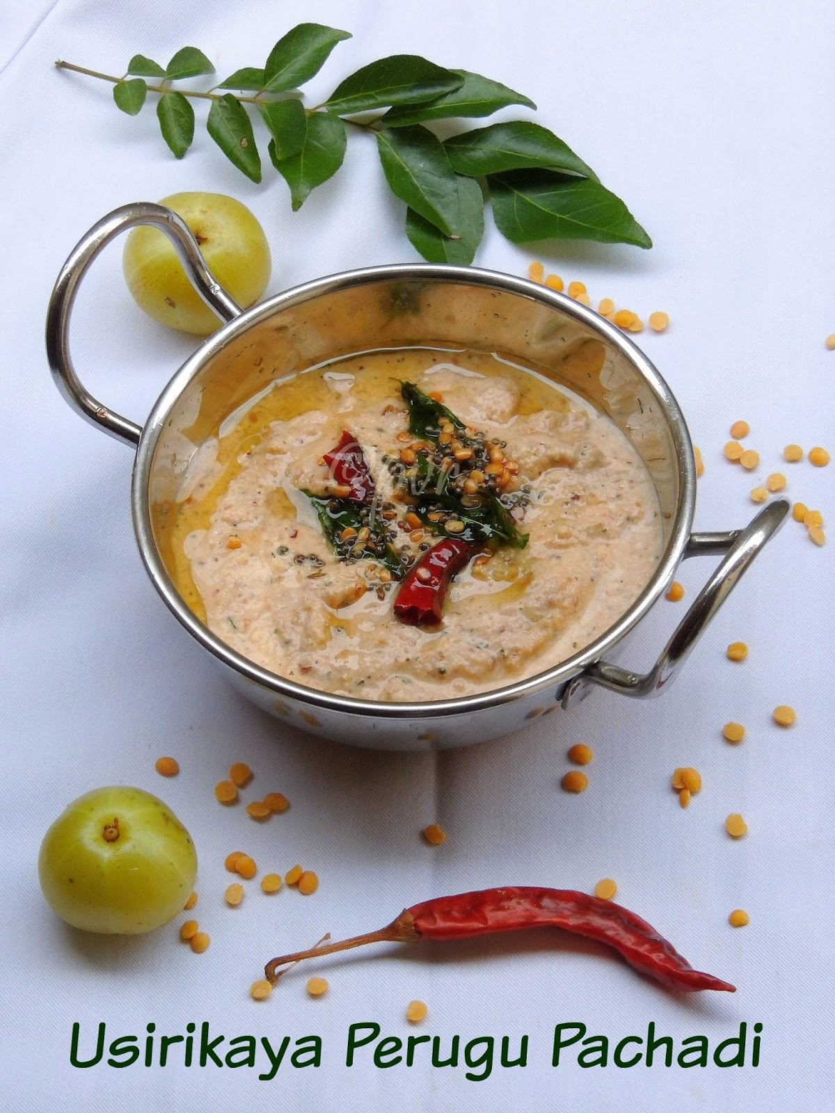 Priya's Versatile Recipes: Usirikaya Perugu Pachadi/Gooseberry Yogurt ...