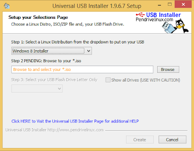 Universal USB Installer - Membuat Bootable OS Installer (Linux/Windows ...