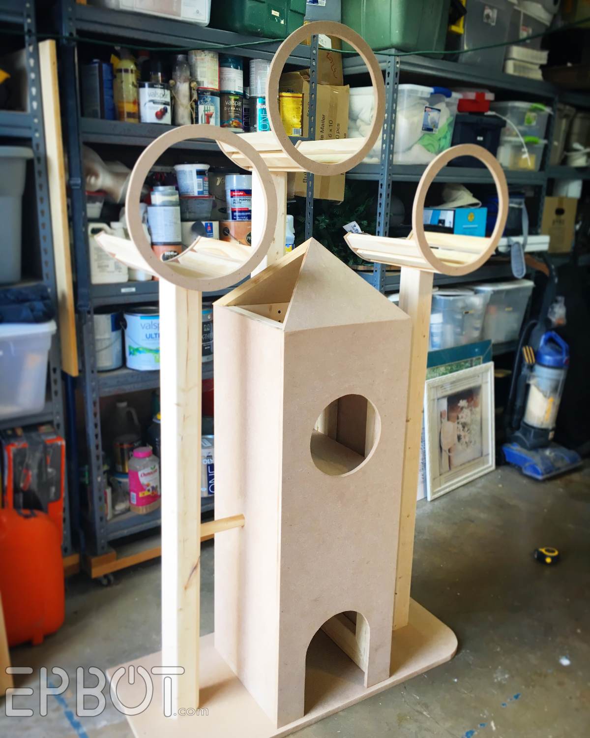 EPBOT: A Harry Potter Cat Tree, Because Our Kittys Are KEEPERS