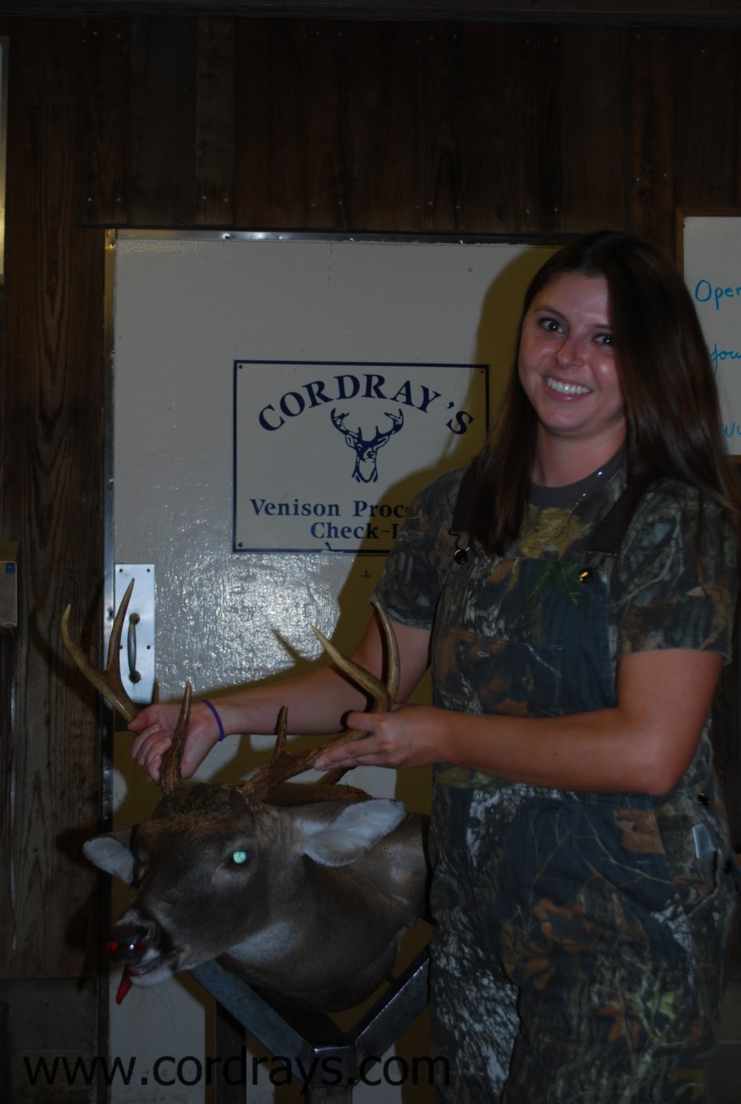 Cordray's: Molly Tanner's 6 point weighed 116 lbs.