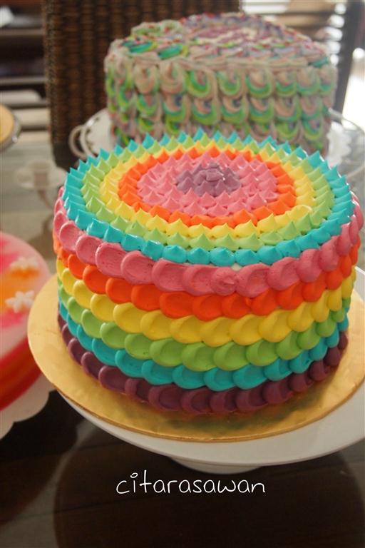 Rainbow Petal Cake ~ Must Read!