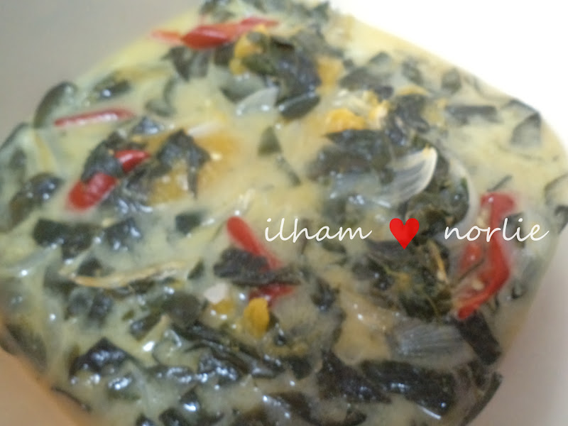 ILHAM JIWA RASAKU: SAYUR ASIN MASAK LEMAK LABU