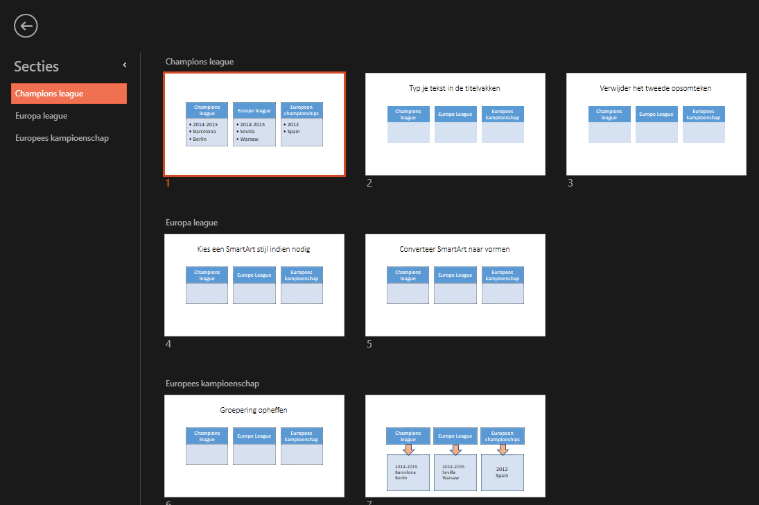 Luc's PowerPoint blog: Use navigation bar in slide show (update)