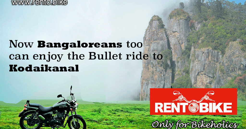 Bike Rentals Kodaikanal: Bikes on rent in Kodaikanal