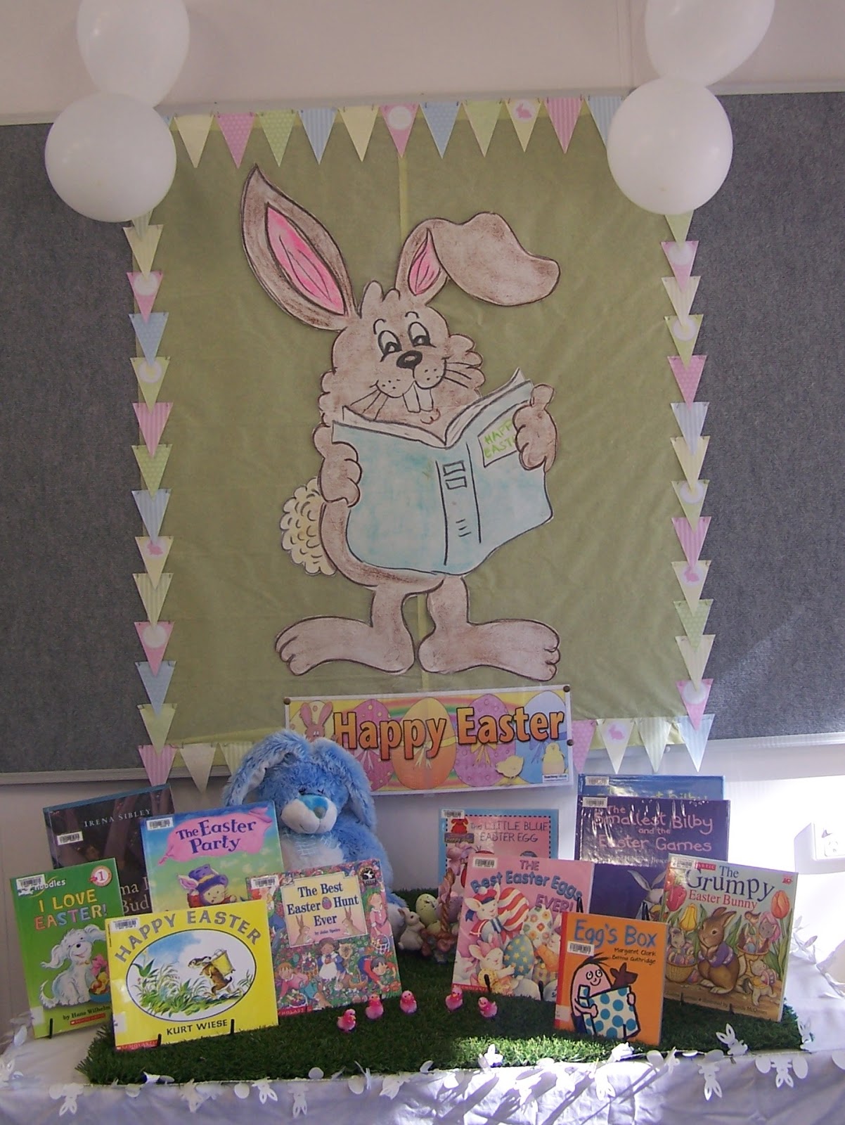 Library Displays: Happy Easter!