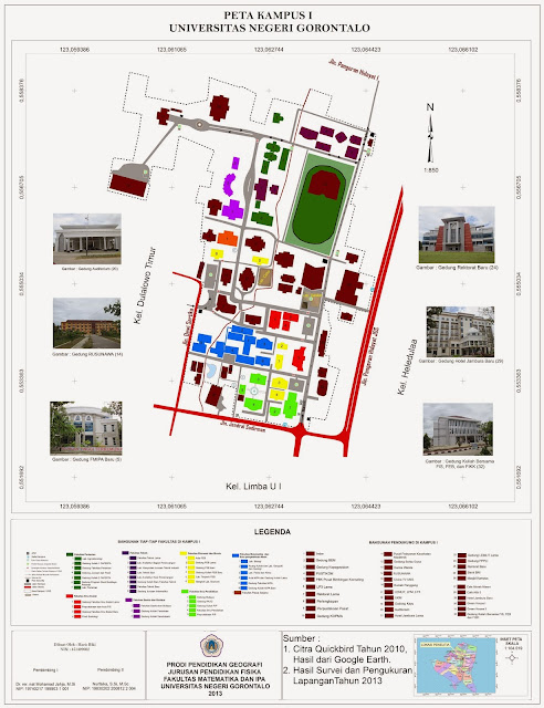 PETA KAMPUS 1 UNIVERSITAS NEGERI GORONTALO: PEMETAAN KAMPUS I ...