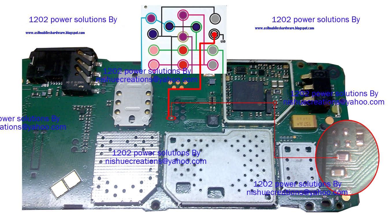 Nokia 1202,1203,1661 Power Key Solution Ways 100% Ok ~ A-One Mobile ...