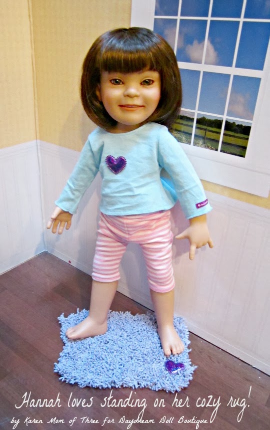 Dream. Dress. Play.: Make It Monday~ Knit A Cozy Rug For Your Dolls Room