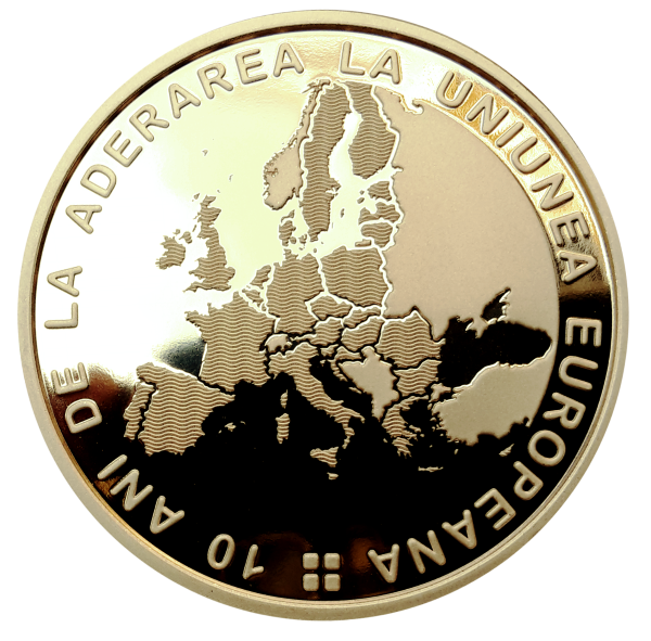 Bacăul Economic: Monedă dedicată primului deceniu al României în UE