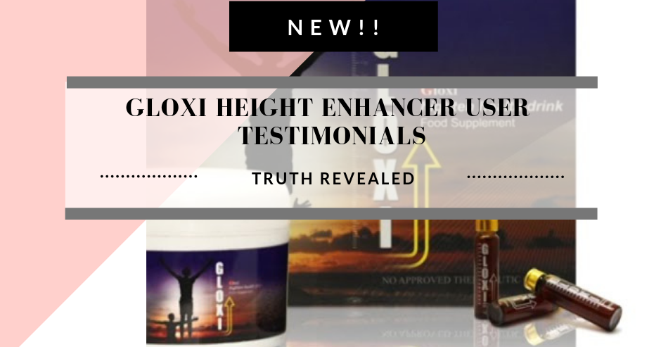 Gloxi Height Enhancer User Testimonials - Honest Review! - WandeReview