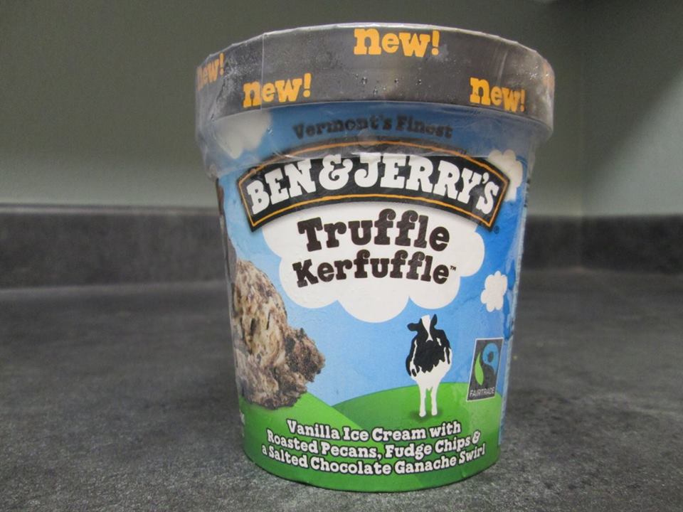 David's Ice Cream Reviews: Ben & Jerry's - Truffle Kerfuffle
