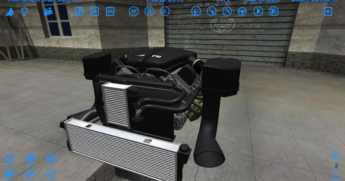 SLRR моды: BMW S85B50 M5 E60 V10 Engine