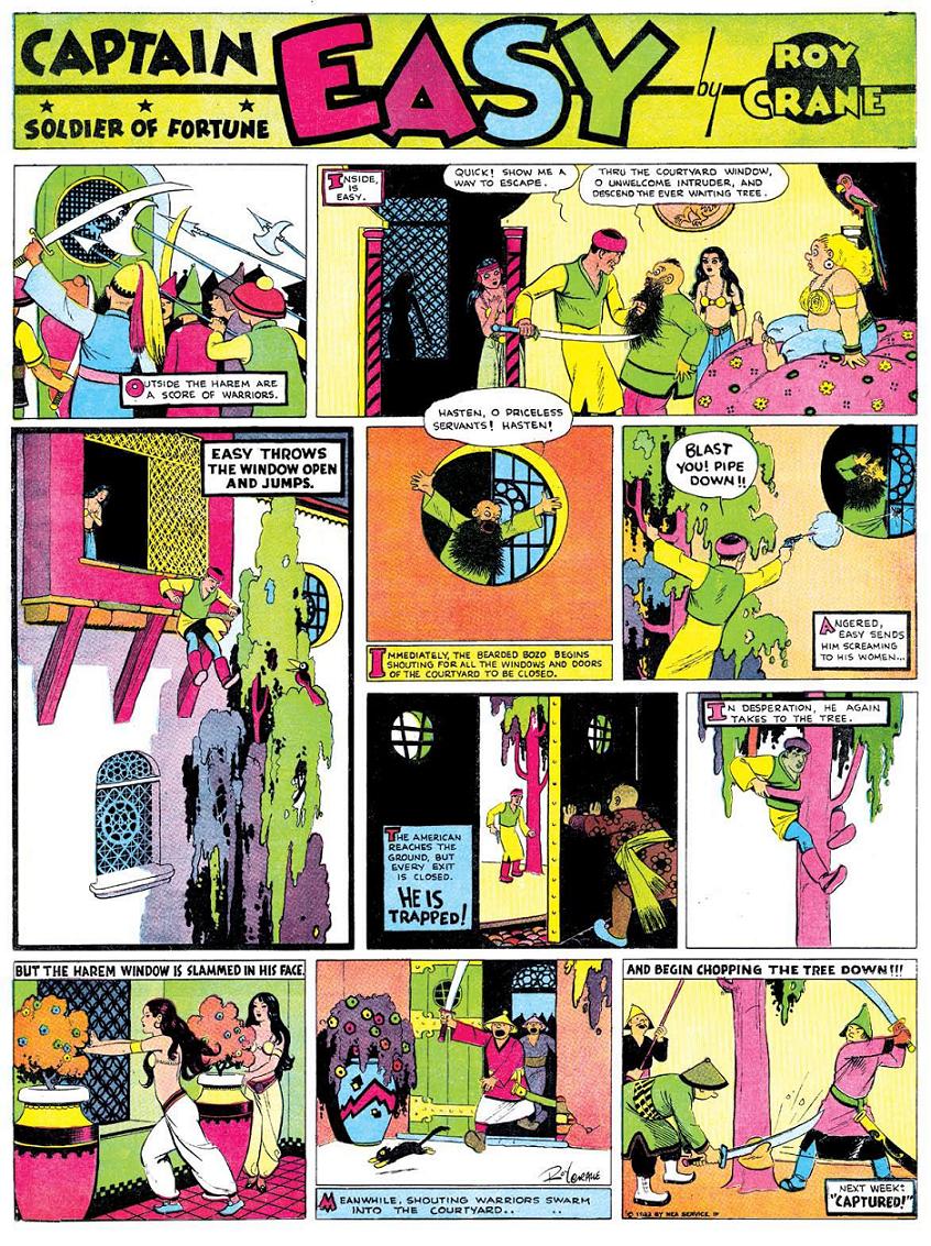 Les Cahiers du Comic Strip: Critique #55 : Captain Easy Volume 1