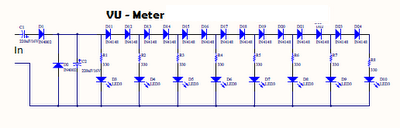 Electronics And Instrumentation: VU Meter Led