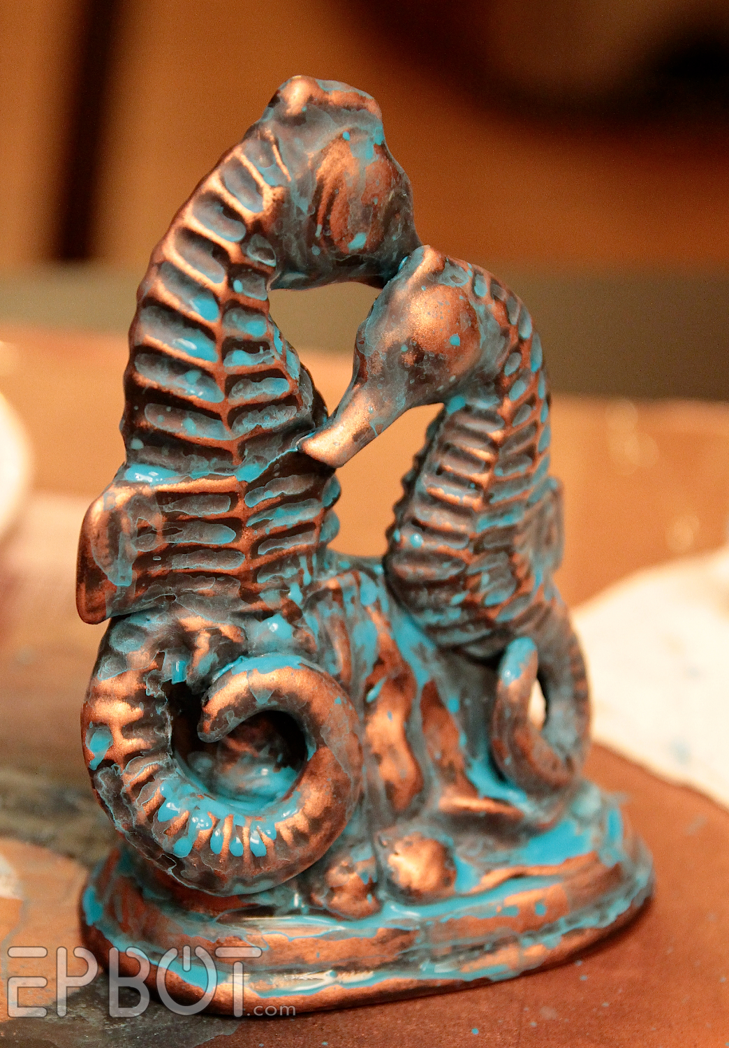 EPBOT: How To Paint A Faux Copper Patina