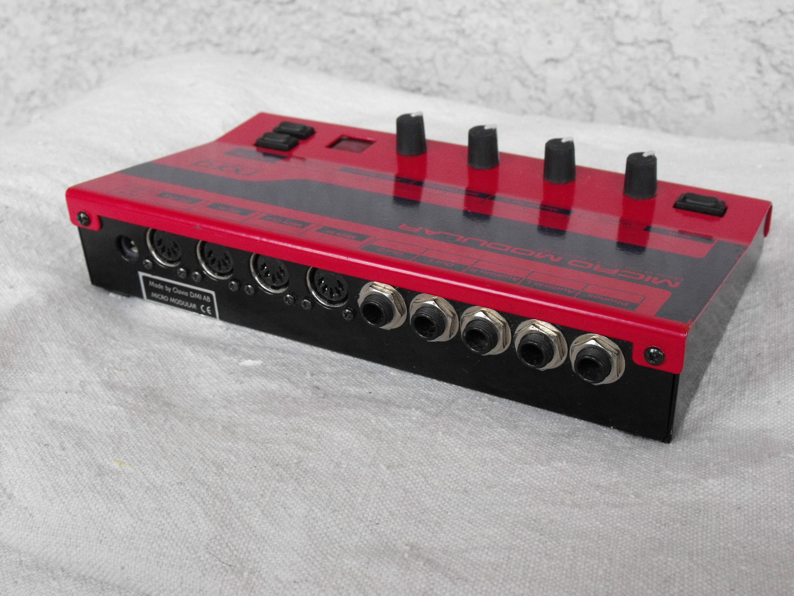 MATRIXSYNTH: NORD MICRO MODULAR SYNTHESIZER SN MC 99092135