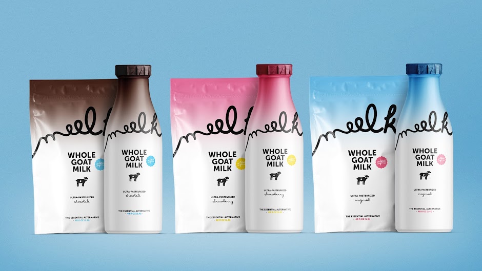 Meelk - Whole Goat Milk (Concept) on Packaging of the World - Creative ...
