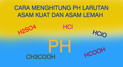Cara Menghitung PH Larutan Asam Kuat Dan Asam Lemah - KIMIA OKE PINTAR