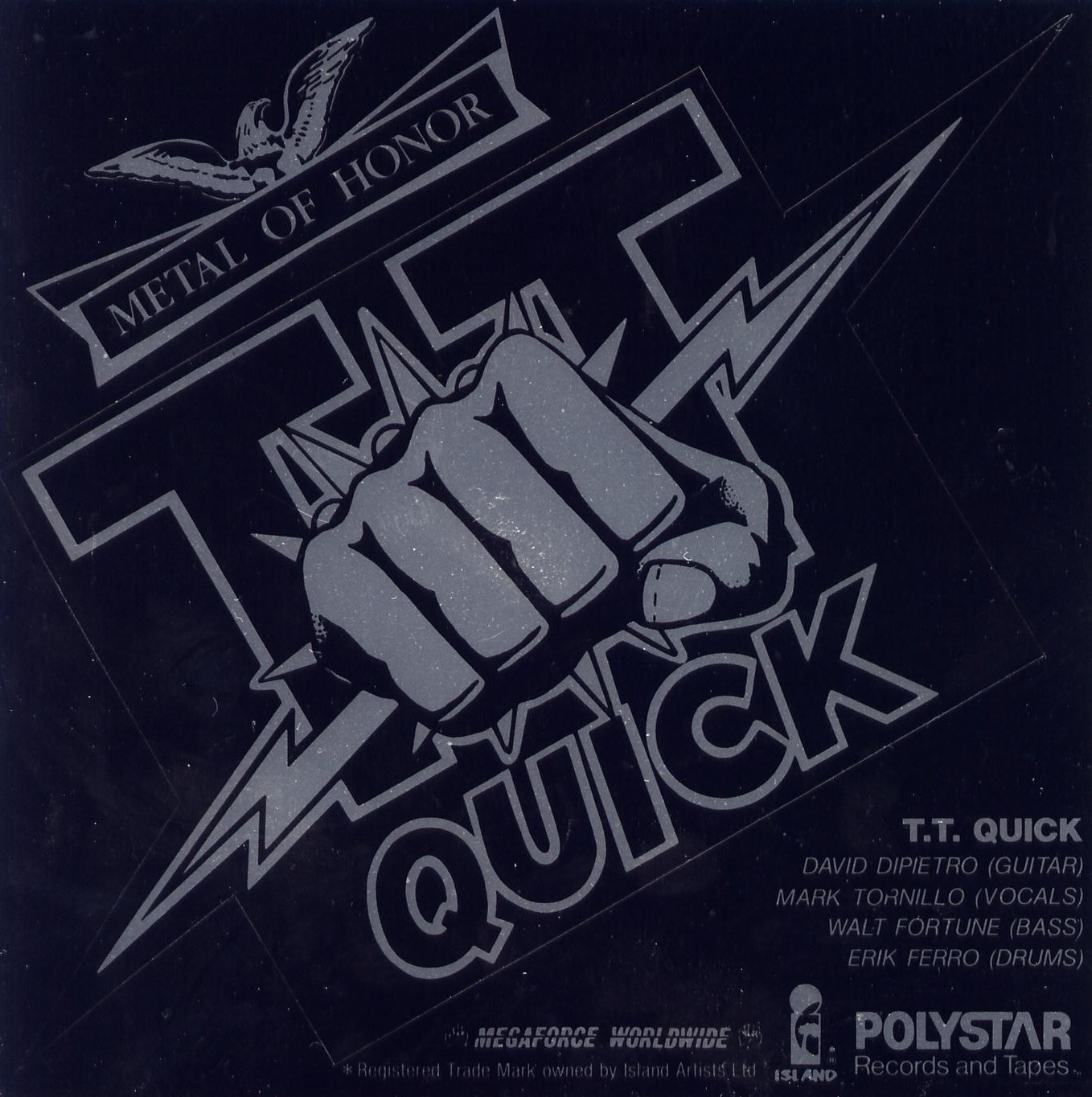 Jolly Joker`s Ohrenbalsam: T.T.QUICK, METAL OF HONOR, IMPORT CD, 1986