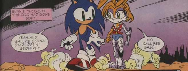 Hedgehogs Can't Swim: Sonic the Hedgehog: Issue 95