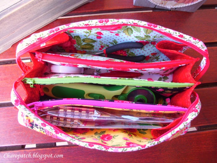 Charo's Patchwork: Sew together bag y una herramienta muy útil.