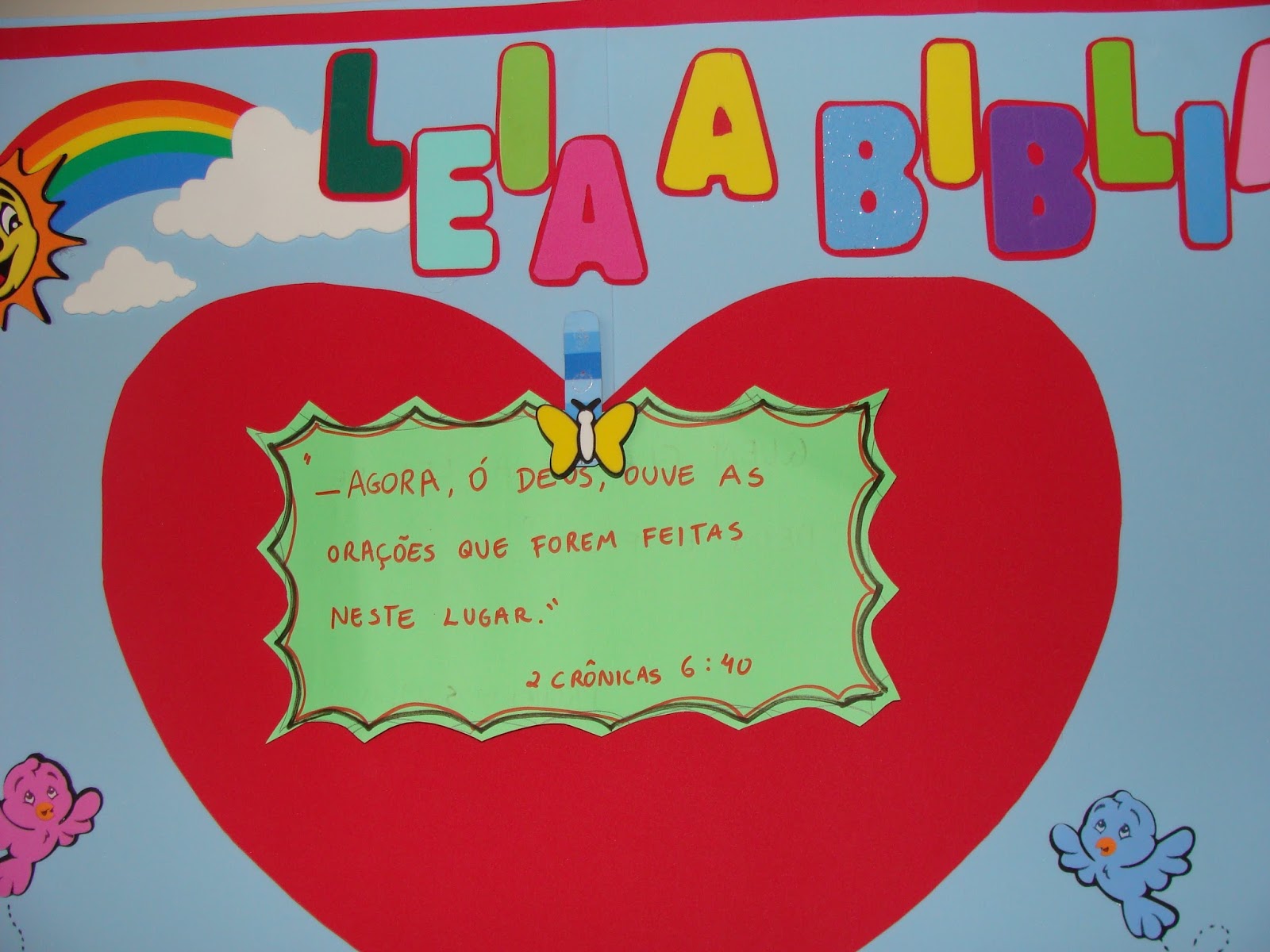 EBD: Educação que produz Vida: Cartaz para memorização de versículo ...