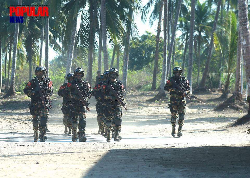 China Defense Blog: Military drill of the day: Myanmar military joint ...