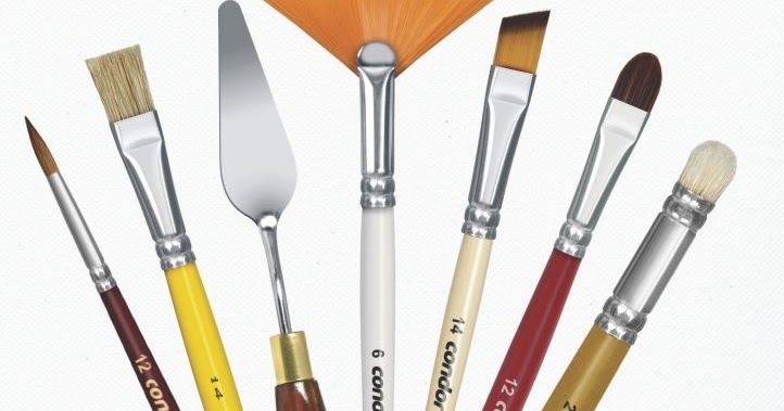 VFP ART'S E.V.A: PINCEIS CONDOR - Material de Primeira linha.