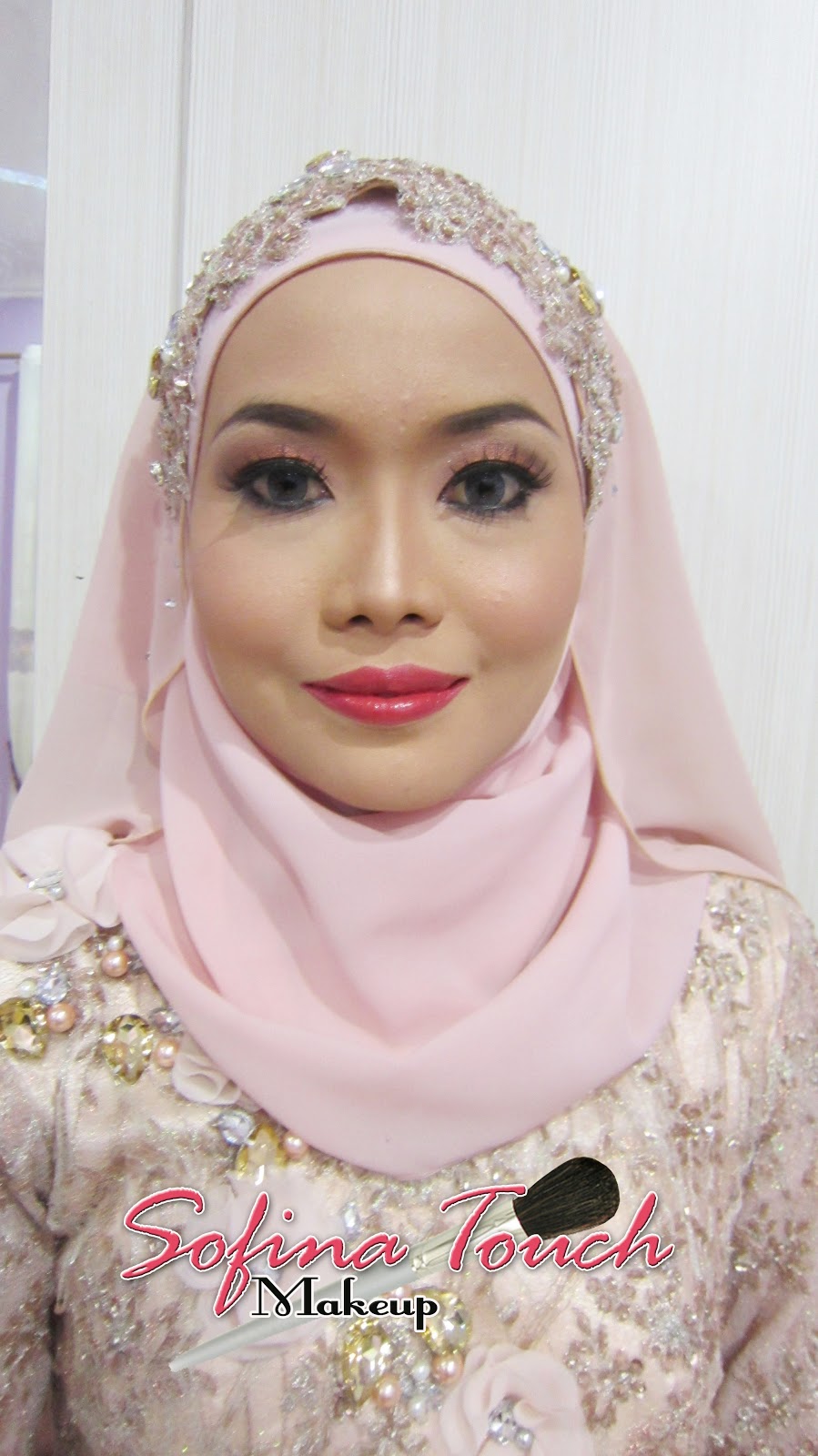 Sofina Touch Makeup : Mekap Nikah Zaty Kajang