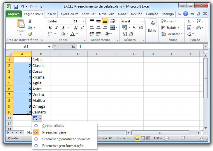 Dicas de Excel e VBA