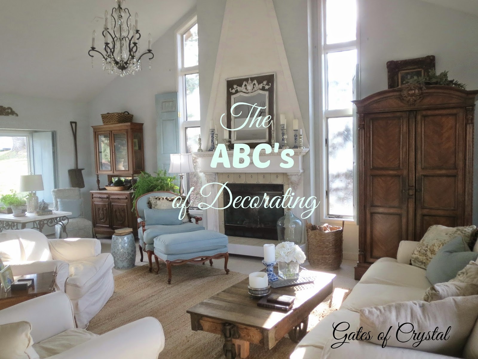 Gates of Crystal: The ABC's of Decorating