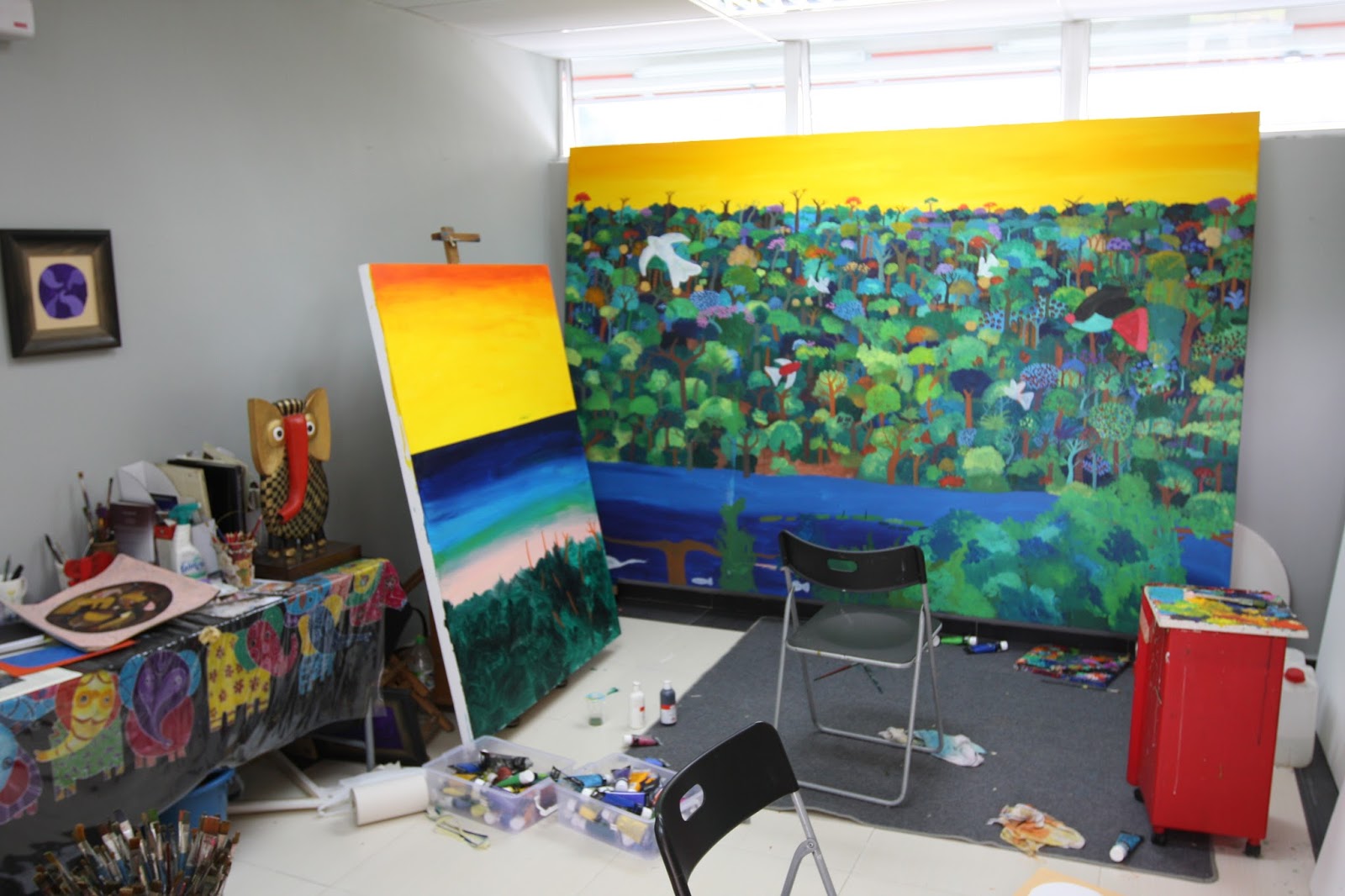 MUSEUM MATTERS: BANGUNAN MURAL IBRAHIM HUSSEIN UM 2014