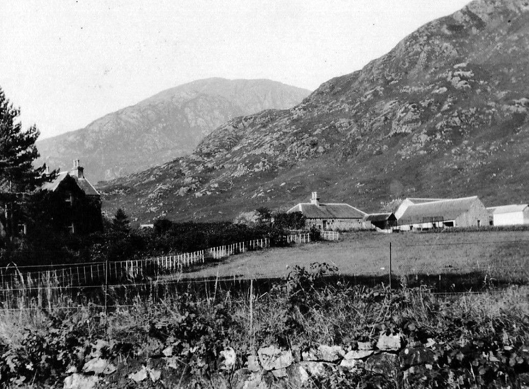 Tour Scotland: Old Photograph Inversanda Ardgour Scotland