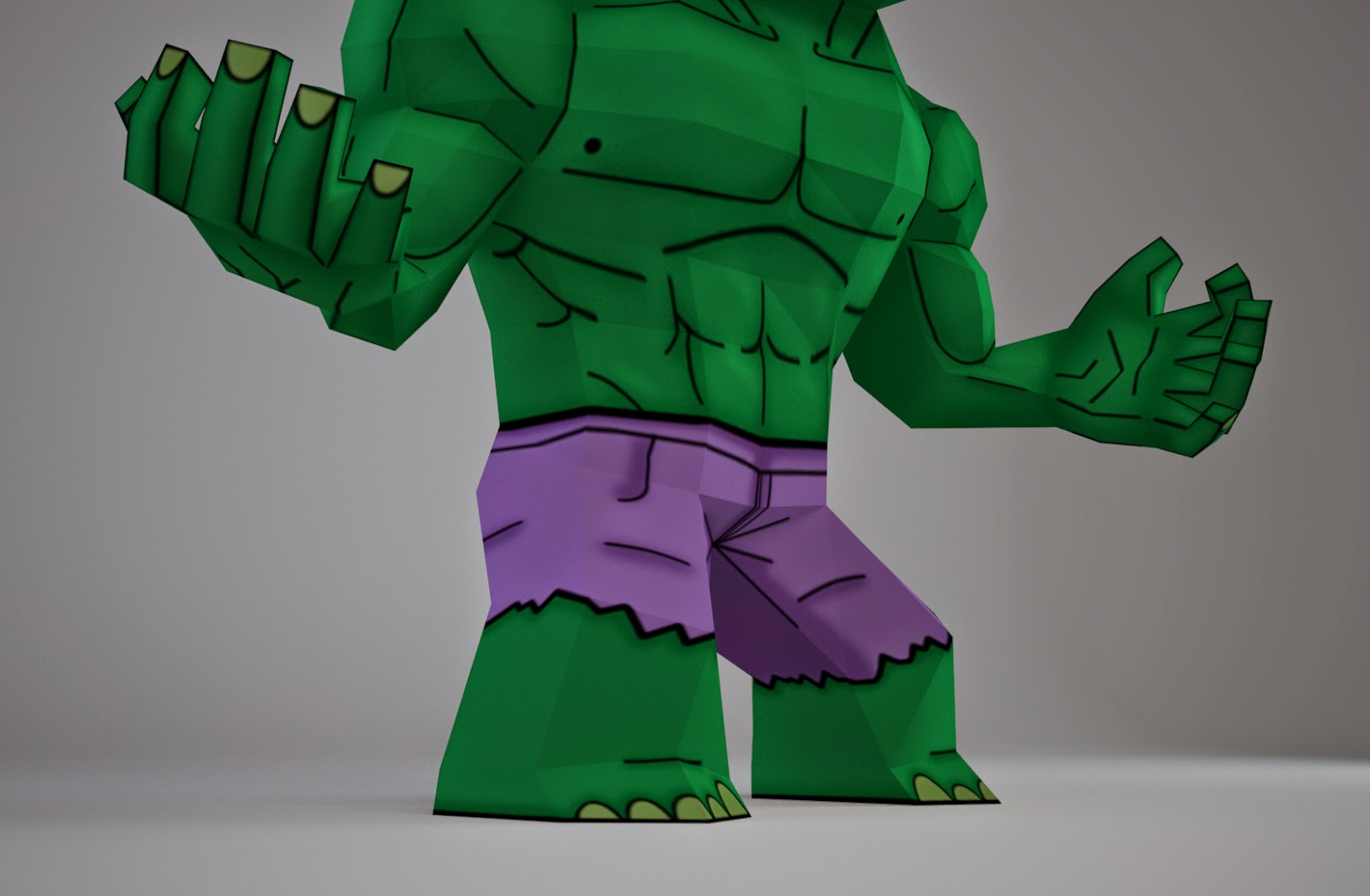 Paperwar !: Hulk, 27cm, Version LP