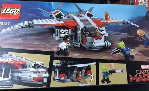 AnJ's Brick Blog: Lego Captain Marvel (76127) Set Image Leaked!