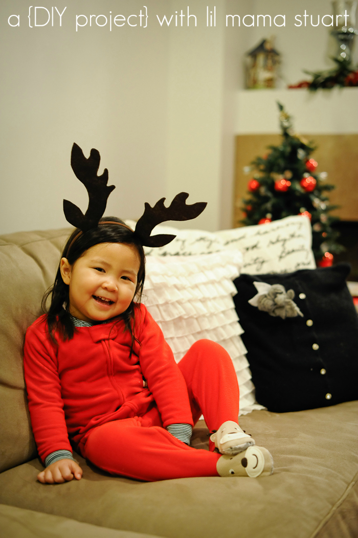 Homemade Reindeer Costume