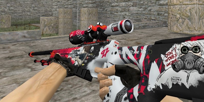 Skin AWP - Wildstyle (CS:GO) HD para CS 1.6 - CS Revo!