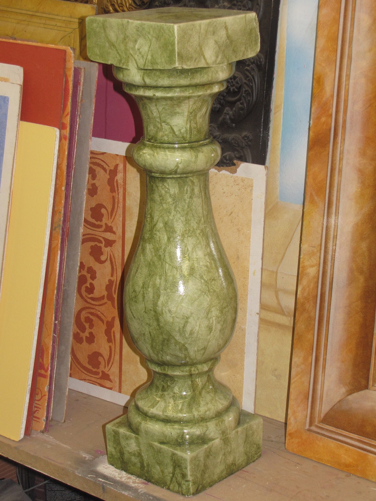 Peinture Décorative Artisanale Didier Roussel: Imitation marbre sur ...