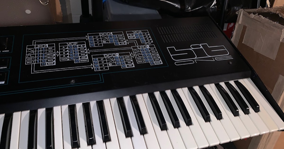 MATRIXSYNTH: Crumar Bit One Analog Synthesizer *SERVICED* CEM Version