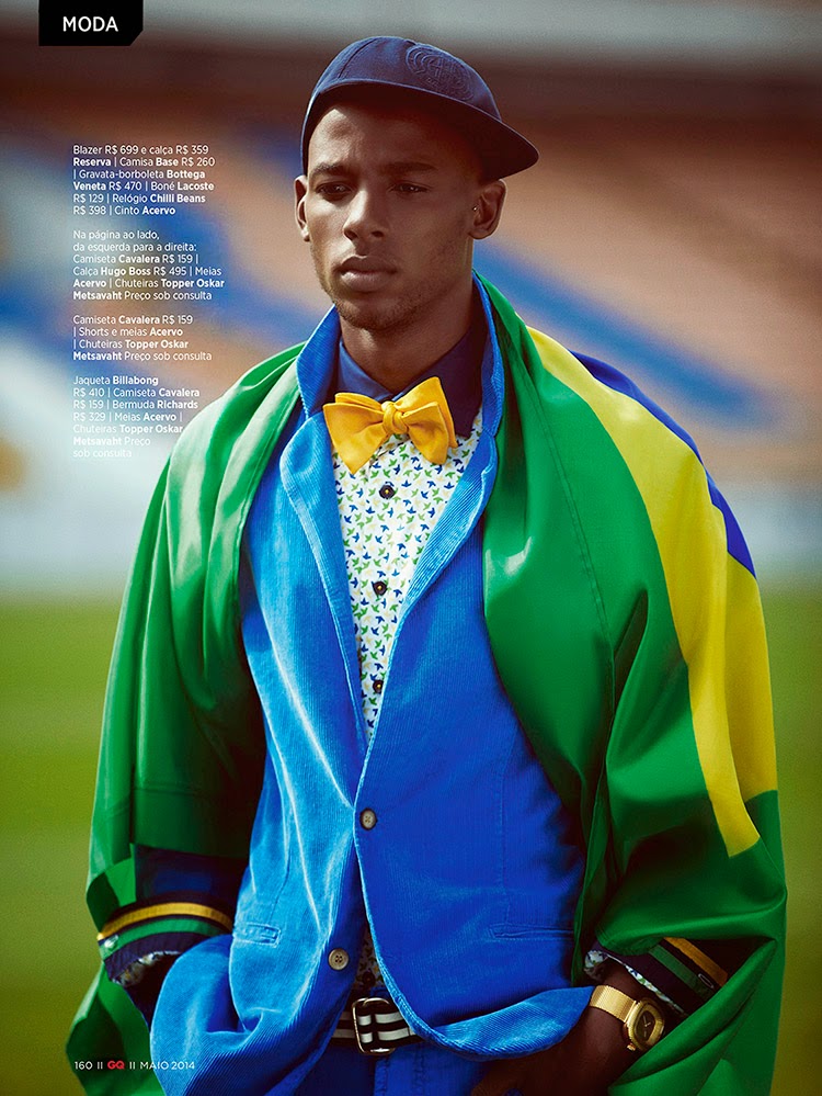 MIKE KAGEE FASHION BLOG : GQ BRAZIL CELEBRATES THE 2014 SOCCER WORLD ...
