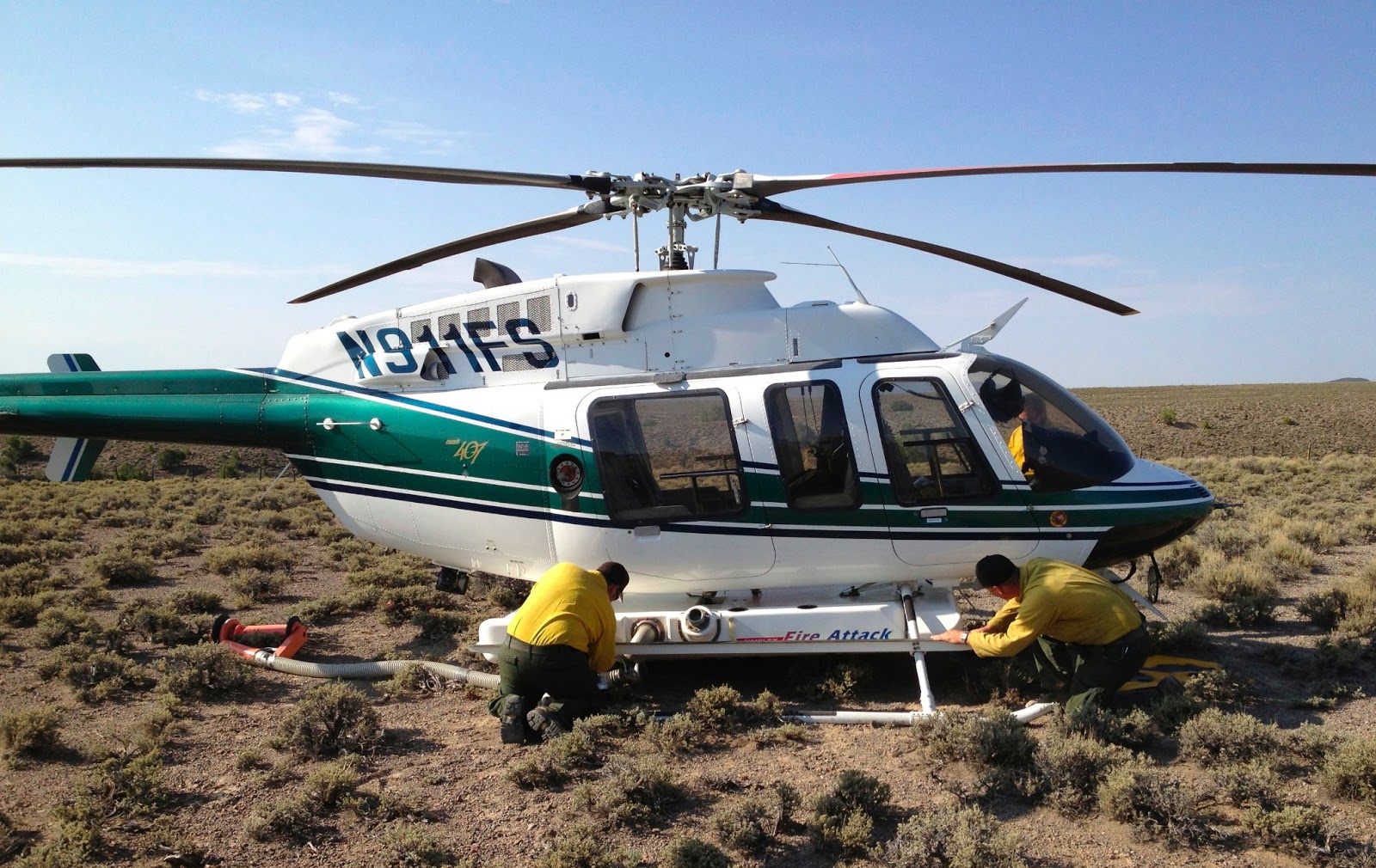 Hundewanderer.com: Keenwild 535 Helitack: Willow Fire, near Eureka, Nevada